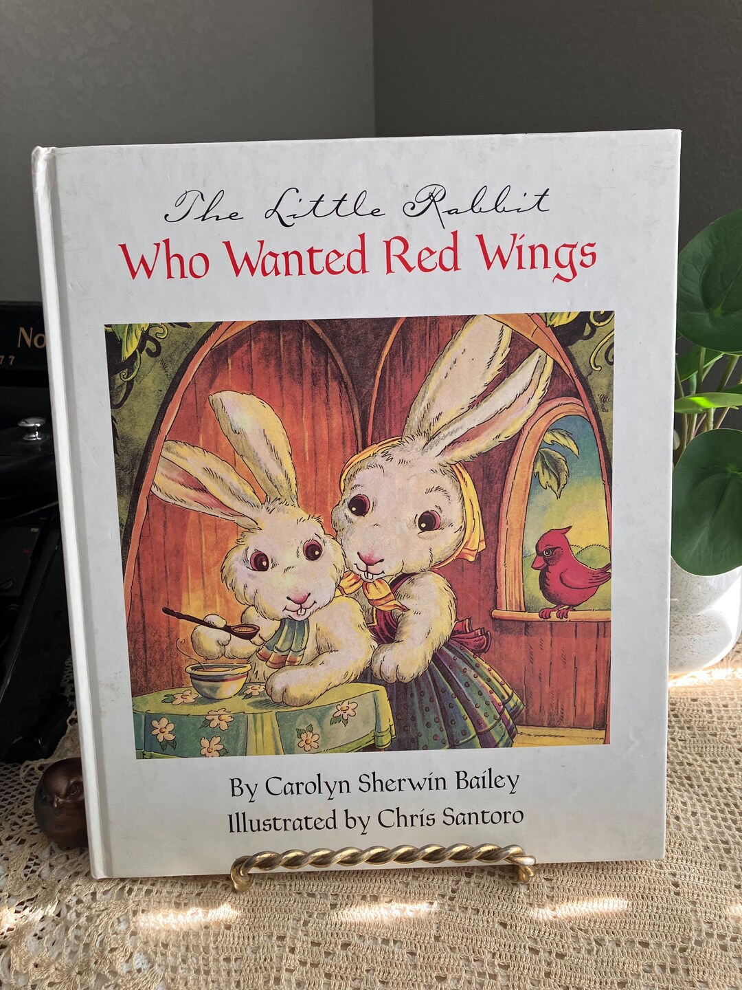 1997 the Little Rabbit Who Wanted Red Wings by Carolyn Sherwin Bailey ...