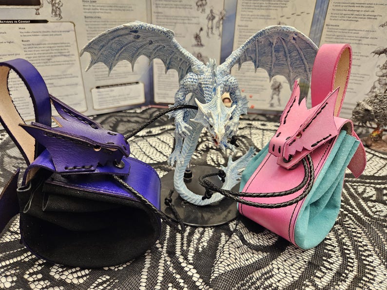 Tween Dragon Pouch - Etsy