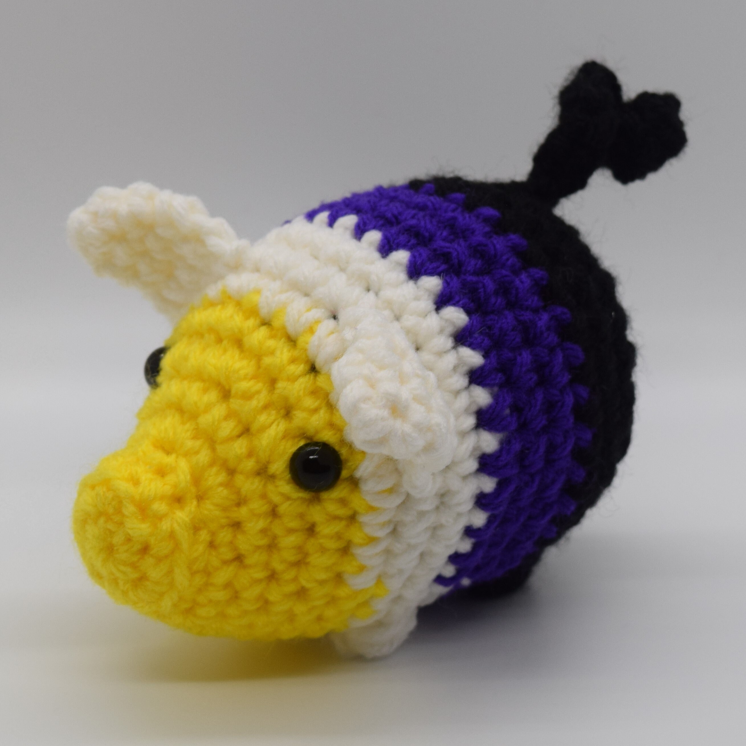 Non-binary Pride Pig Crochet Pattern - Etsy