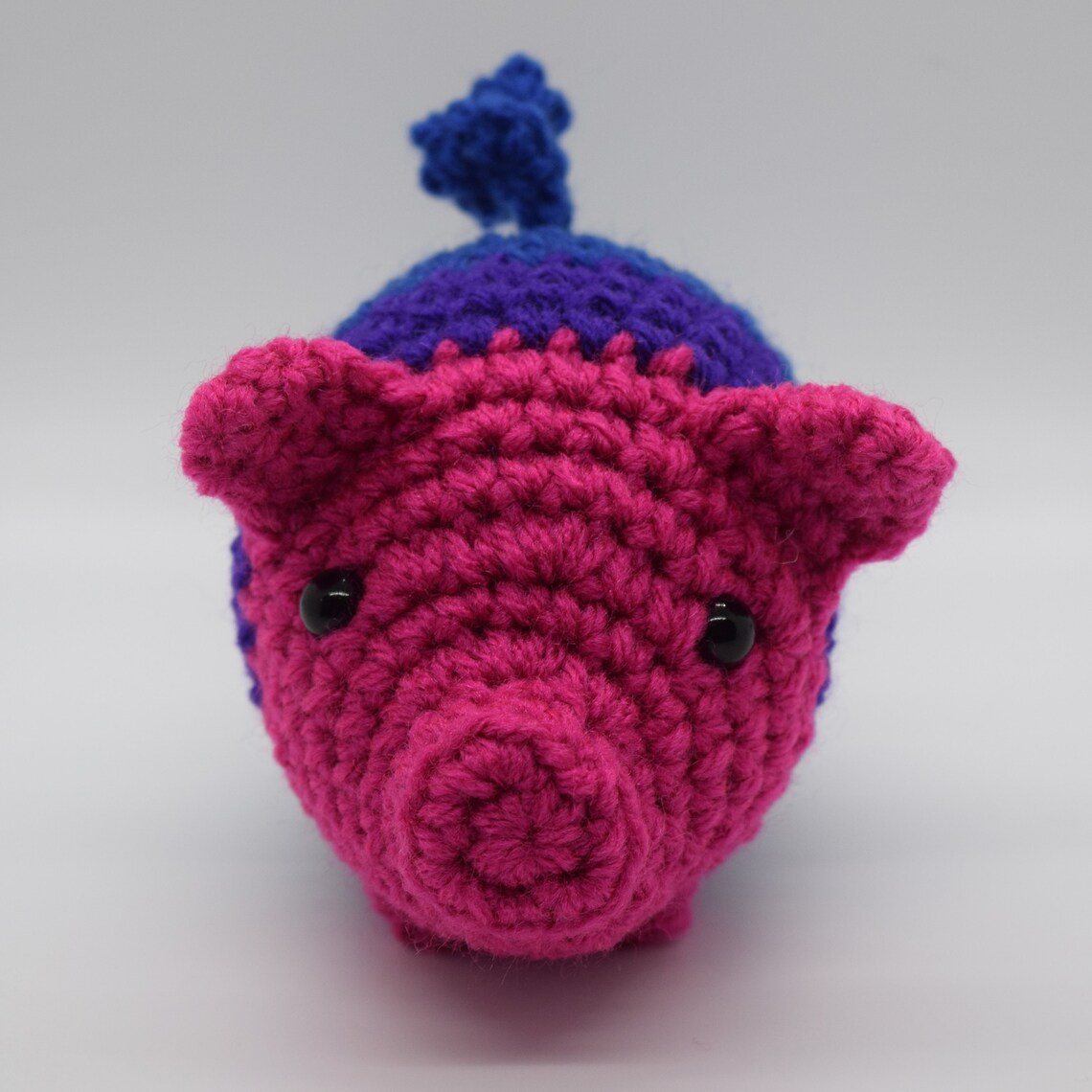 Bisexual Pride Pig Crochet Pattern - Etsy