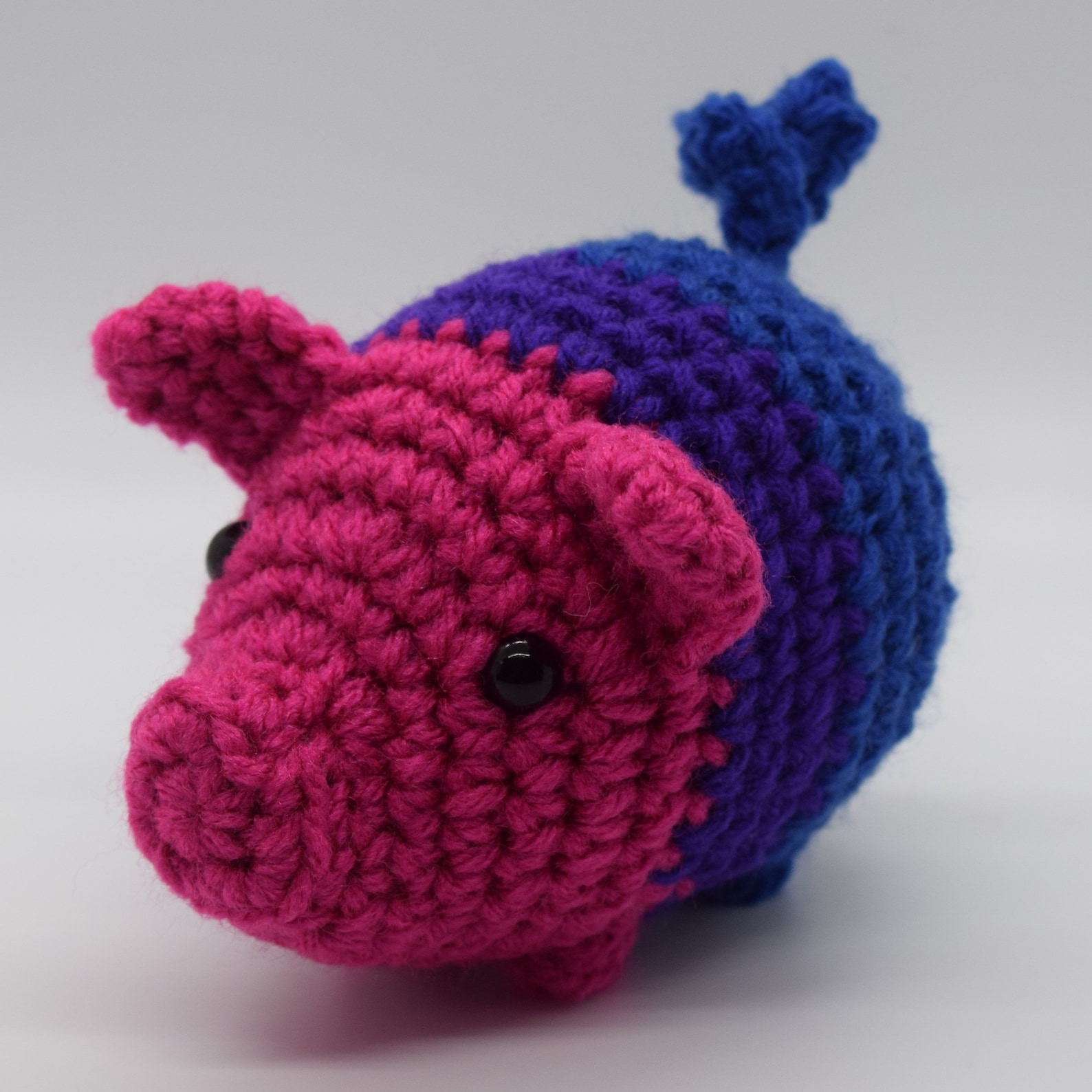 Bisexual Pride Pig Crochet Pattern - Etsy