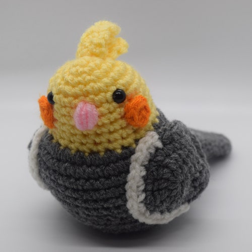 Cockatiel Crochet Bird PATTERN PDF - Etsy