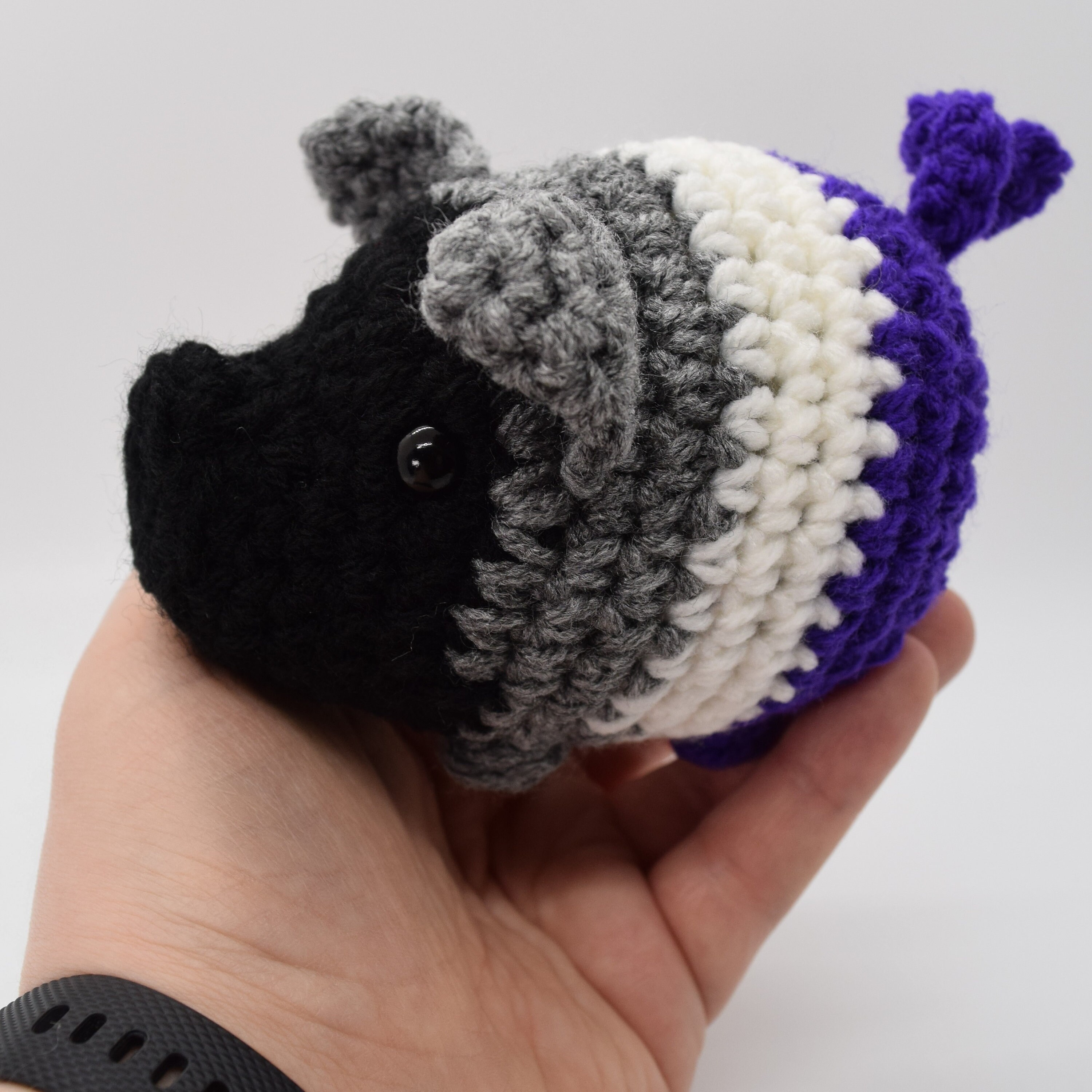 Asexual Pride Pig Crochet Pattern | Etsy