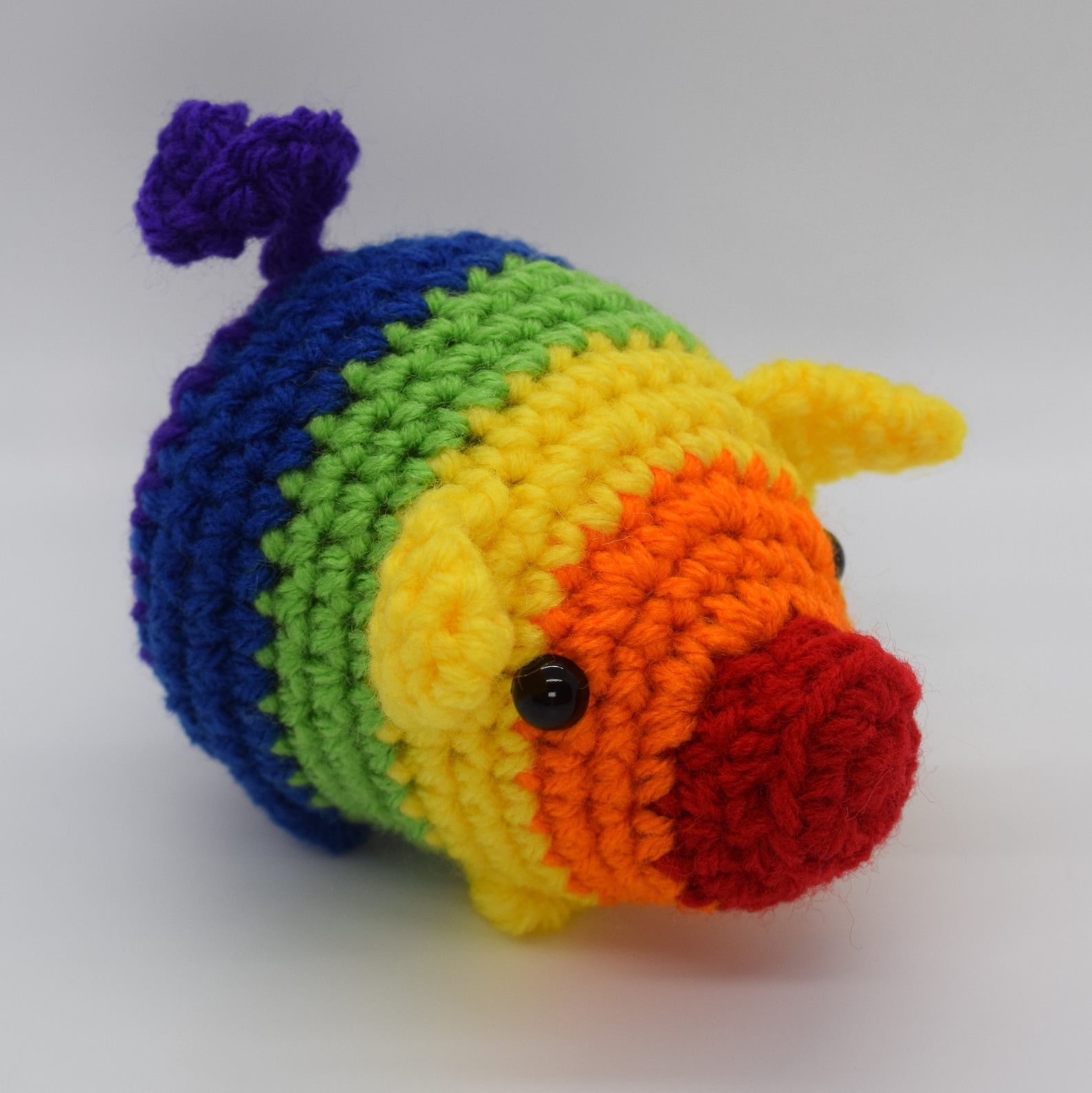 Gay Pride Pig Crochet Pattern - Etsy
