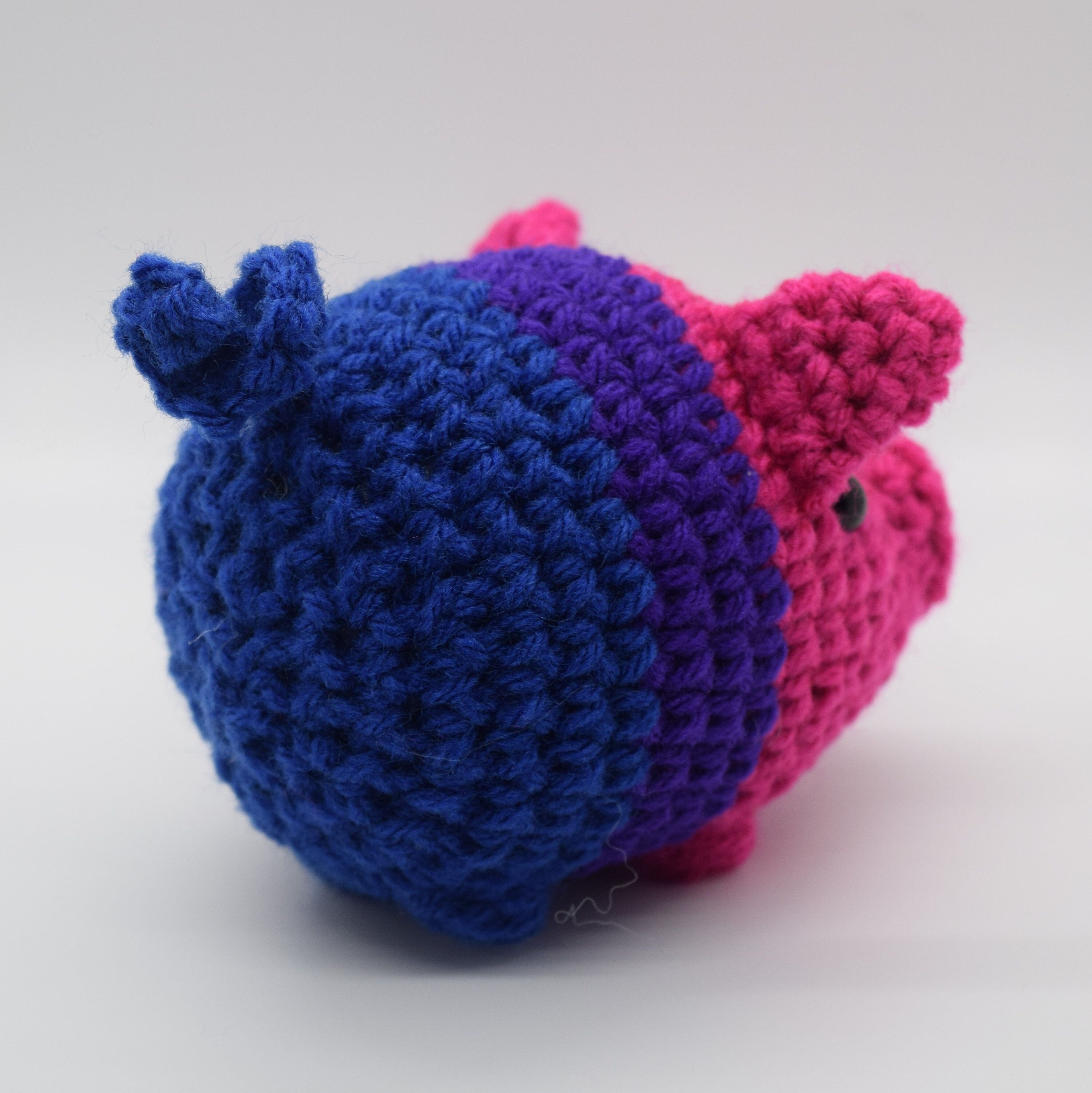 Bisexual Pride Pig Crochet Pattern - Etsy