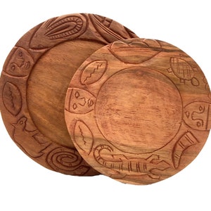 Ifa Divination Board, Ifa Divination Tray, Opon Ifa, Tabalero De Ifa ...