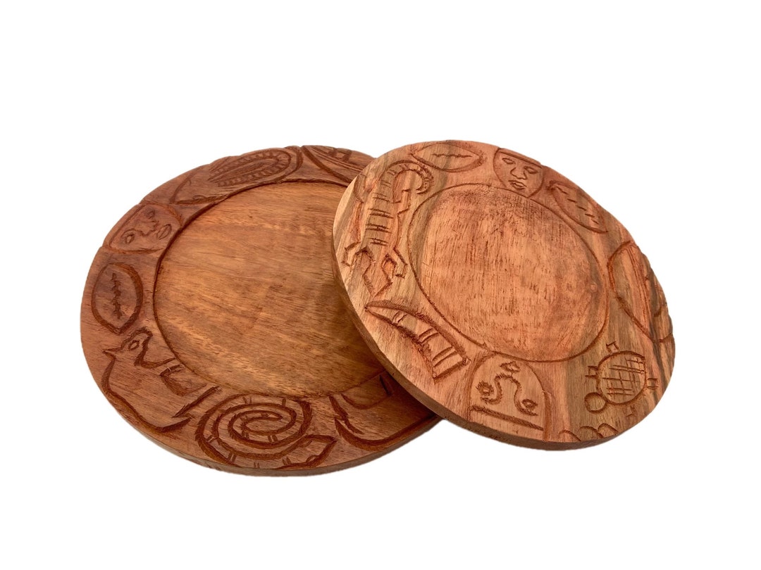 Ifa Divination Board, Ifa Divination Tray, Opon Ifa, Tabalero De Ifa ...