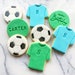 Personalised Cookies, Personalised Biscuits, Football Themed Gift for ...
