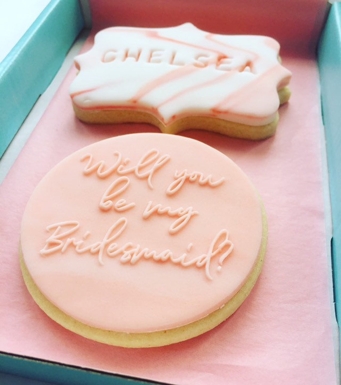 Bridesmaid Proposal Cookies Bridesmaid Proposal Biscuits | Etsy UK