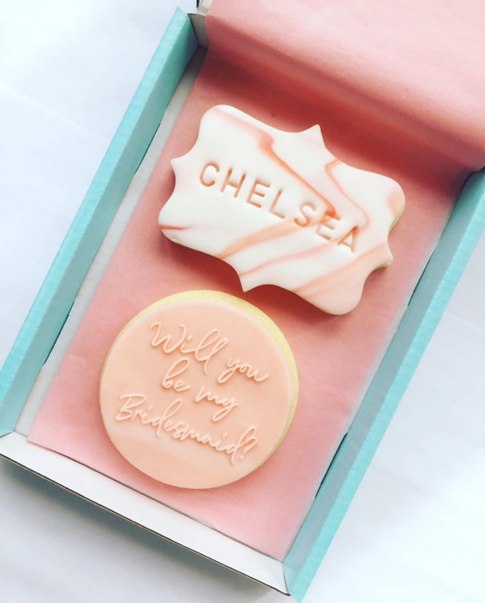 Bridesmaid Proposal Cookies Bridesmaid Proposal Biscuits | Etsy