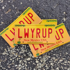 Better Call Saul - LWYRUP License Plate Sticker - Etsy