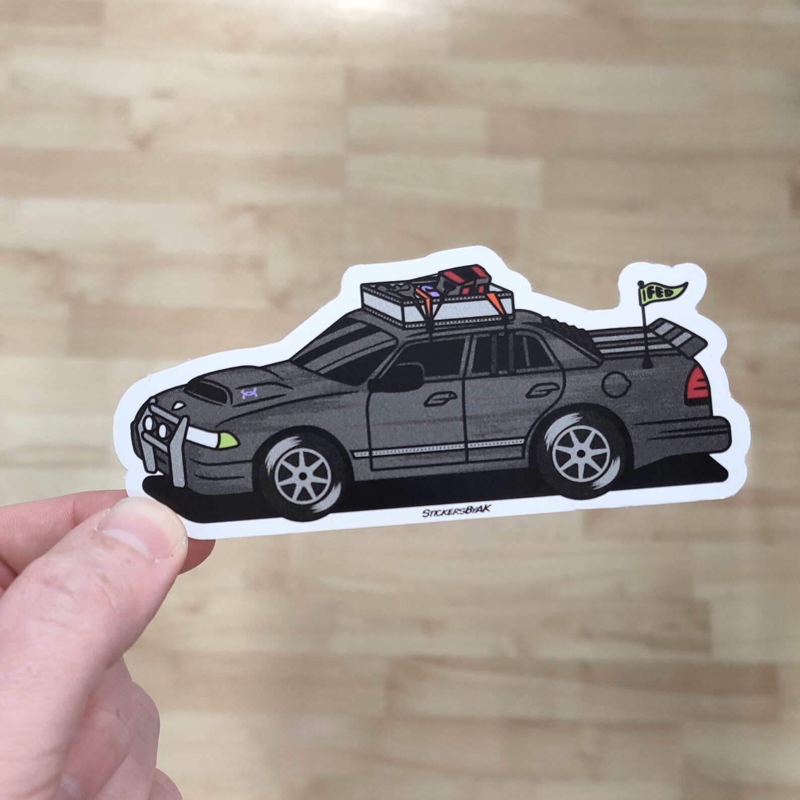 Fedsmoker's Chomo-chariot Sticker - Etsy