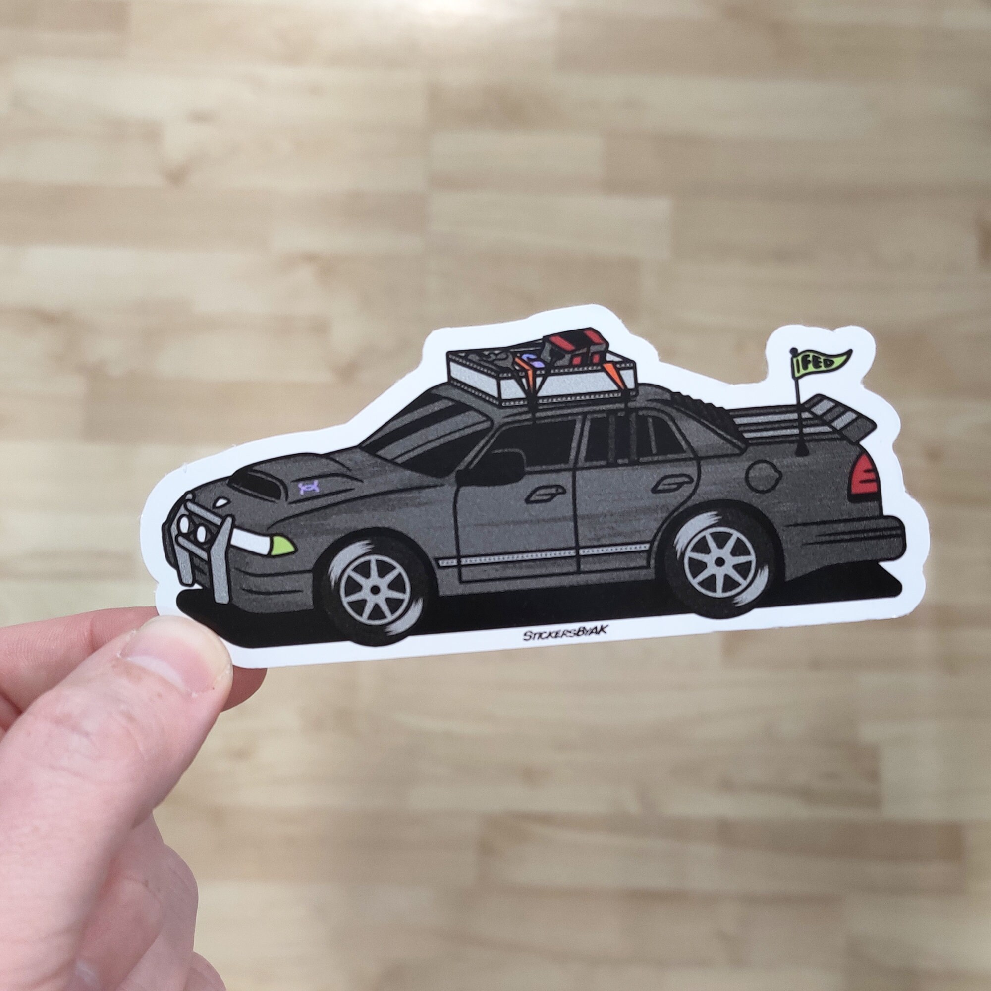 Fedsmoker's Chomo-chariot Sticker - Etsy