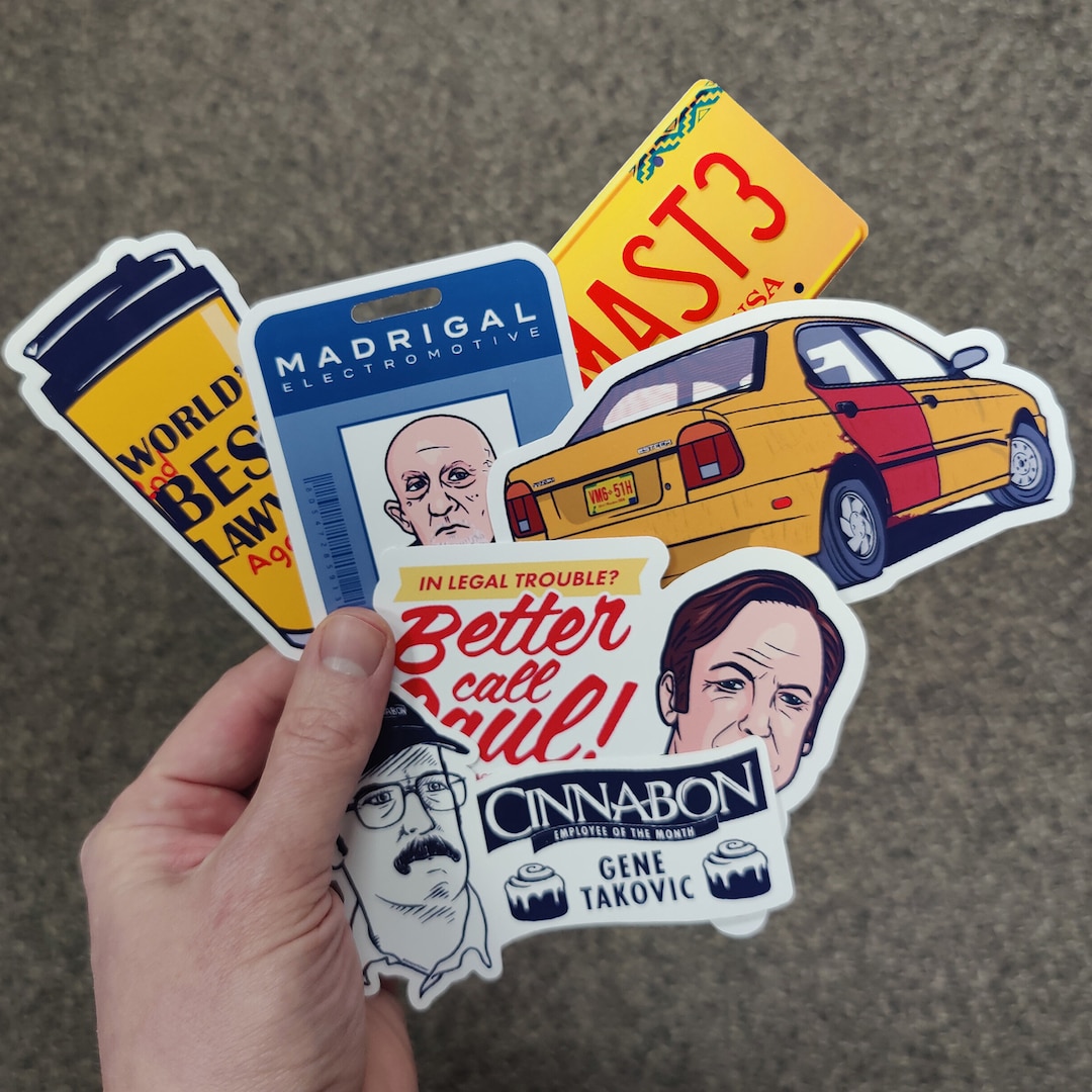 Better Call Saul Sticker Pack 1 - Etsy