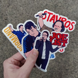 Sticker Stand up Series - Mark Normand, Joe List, Shane Gillis, Stavros ...