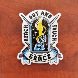 Elden Ring - Reach Out and Touch Grace Sticker - Etsy