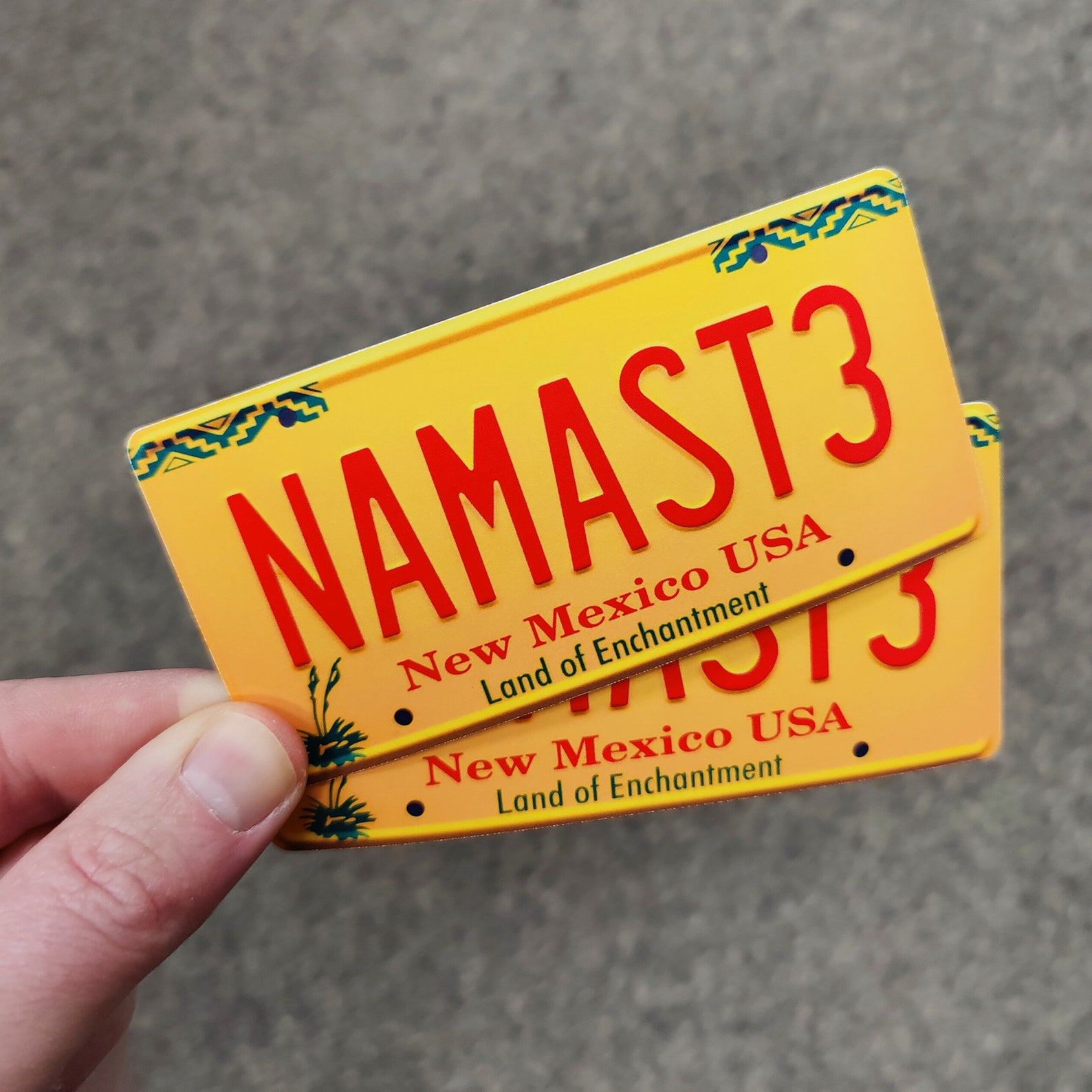 Better Call Saul - NAMAST3 License Plate Sticker - Etsy