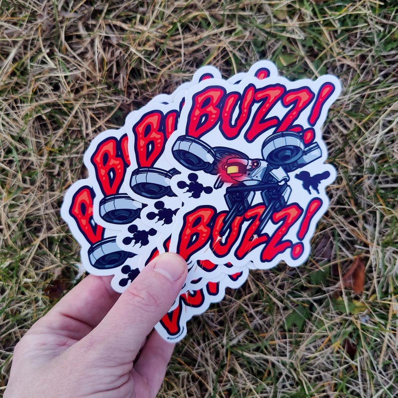 Arc Raiders - Wasp "buzz Buzz!" Sticker - Etsy