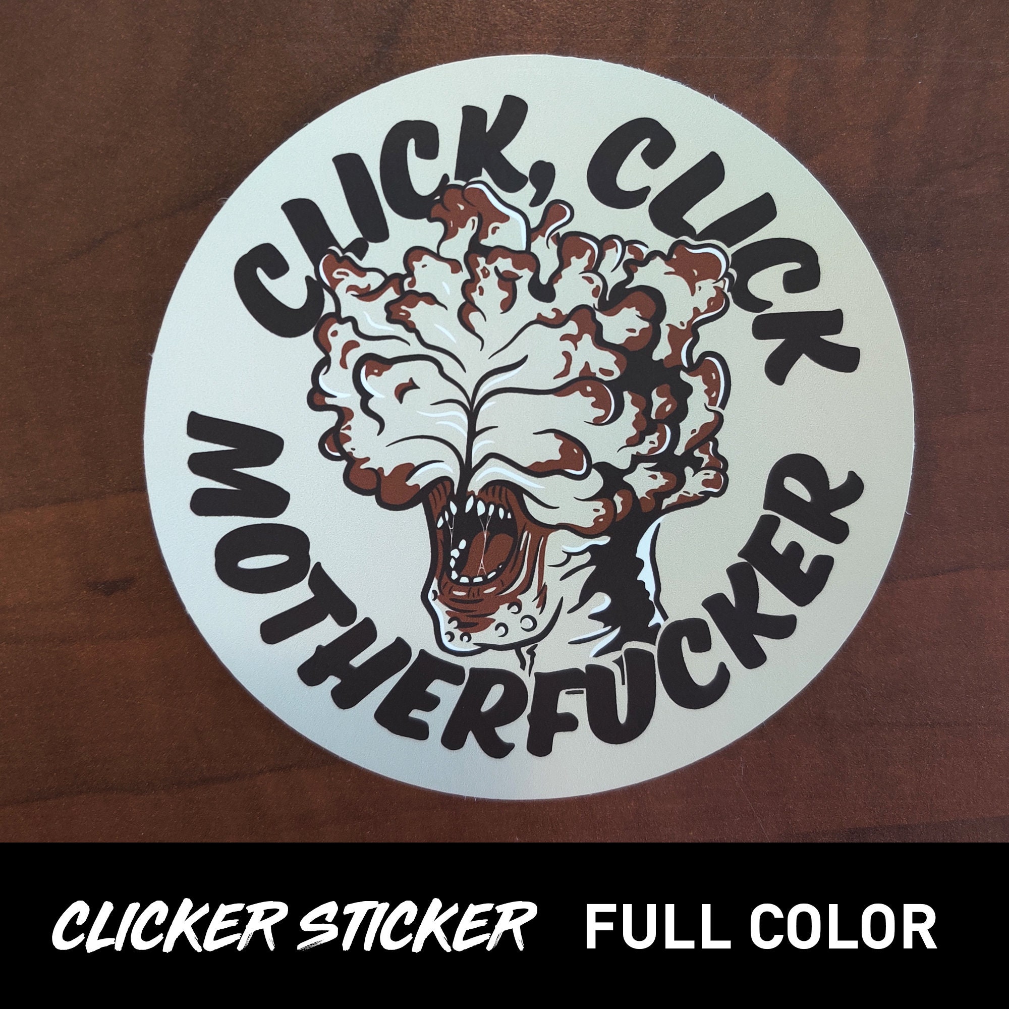The Last of Us Clicker Sticker | Etsy