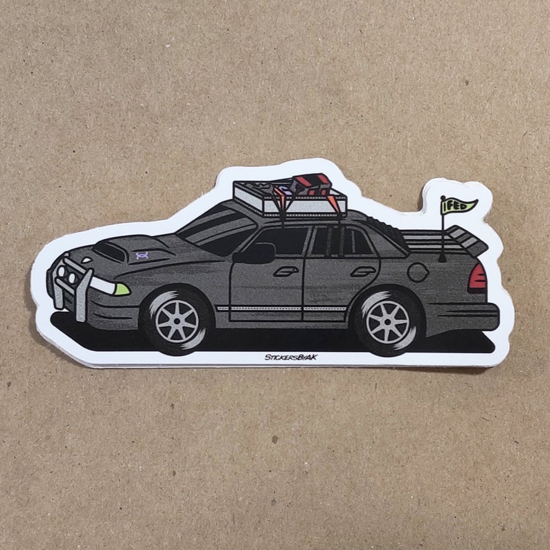 Fedsmoker's Chomo-chariot Sticker - Etsy