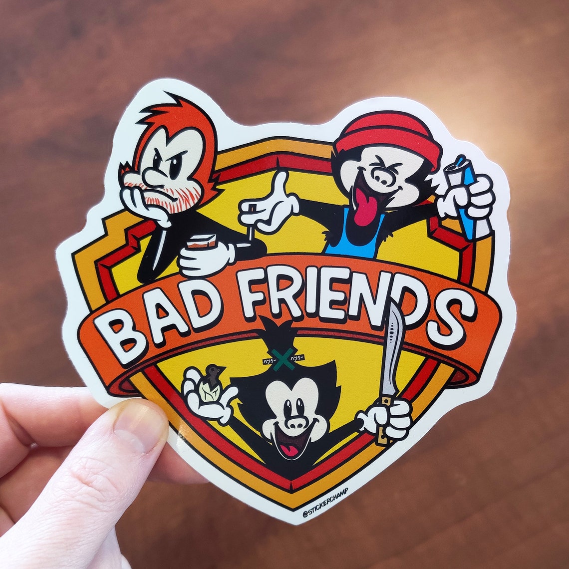Bad Friends - Animaniacs - Etsy