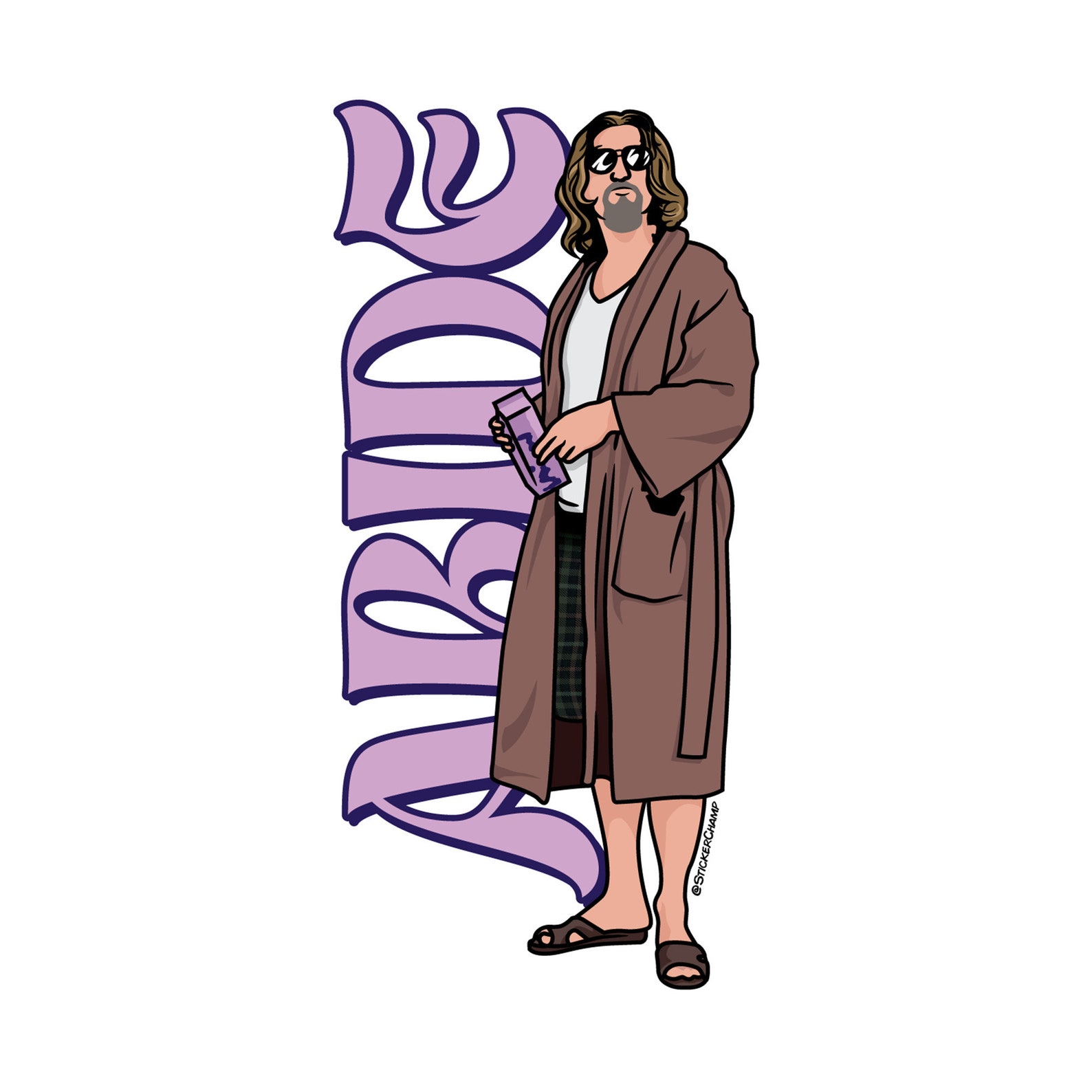 Big Lebowski Sticker Pack - Etsy