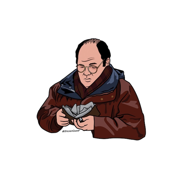 George Costanza Wallet - Etsy