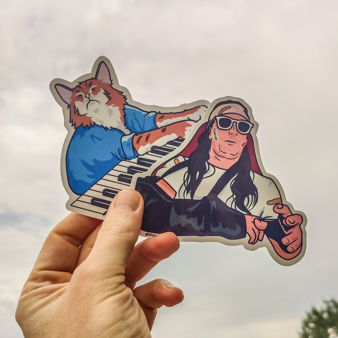 Roaring Kitty Keyboard Cat Sticker Pack - Etsy