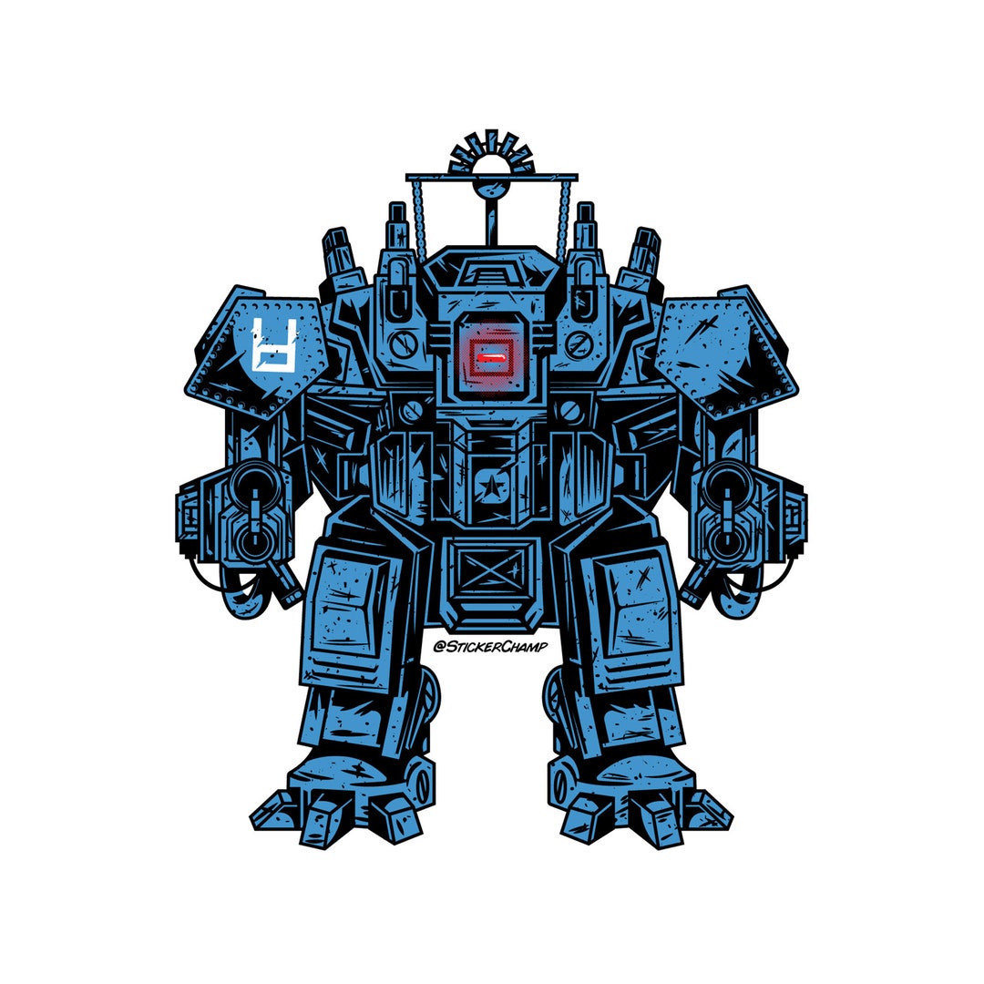 Helldivers 2 Battle Torn Hulk Sticker - Etsy