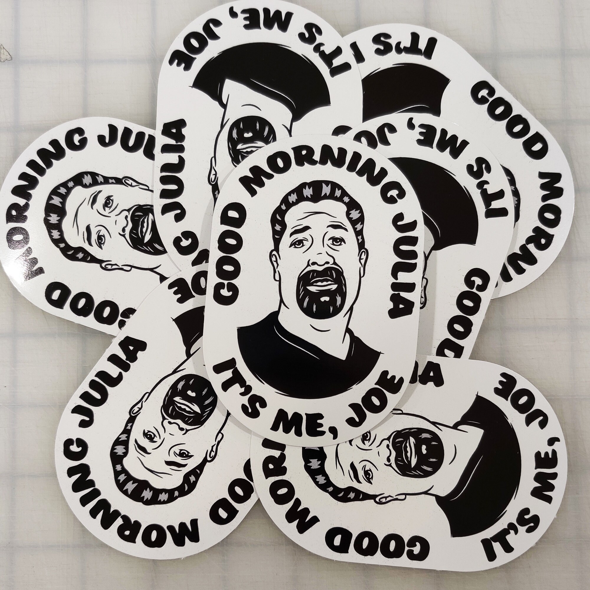 Good Morning, Julia. It's Me, Joe - Sticker - Etsy