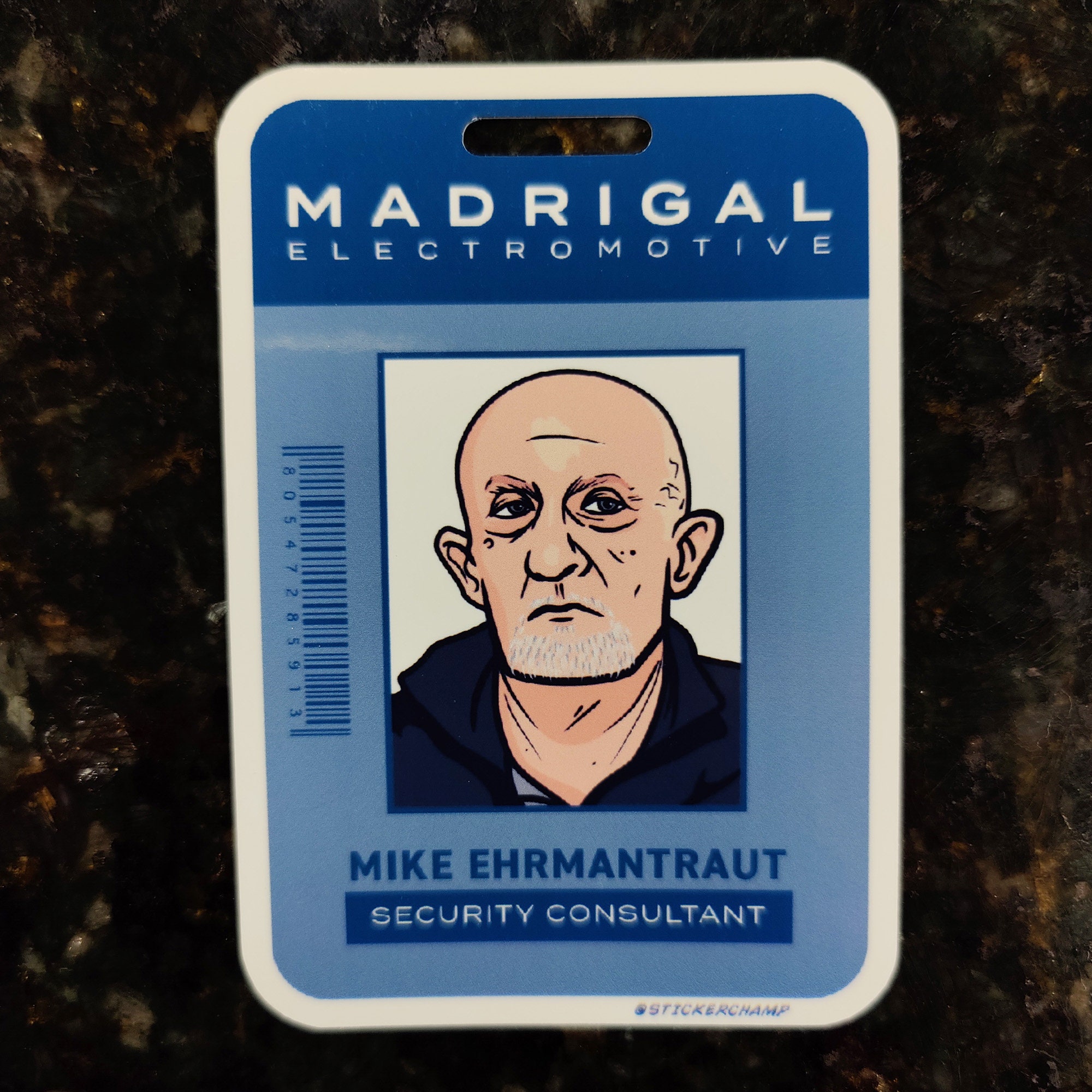 Breaking Bad / Better Call Saul - Mike Ehrmantraut Badge Sticker - Etsy