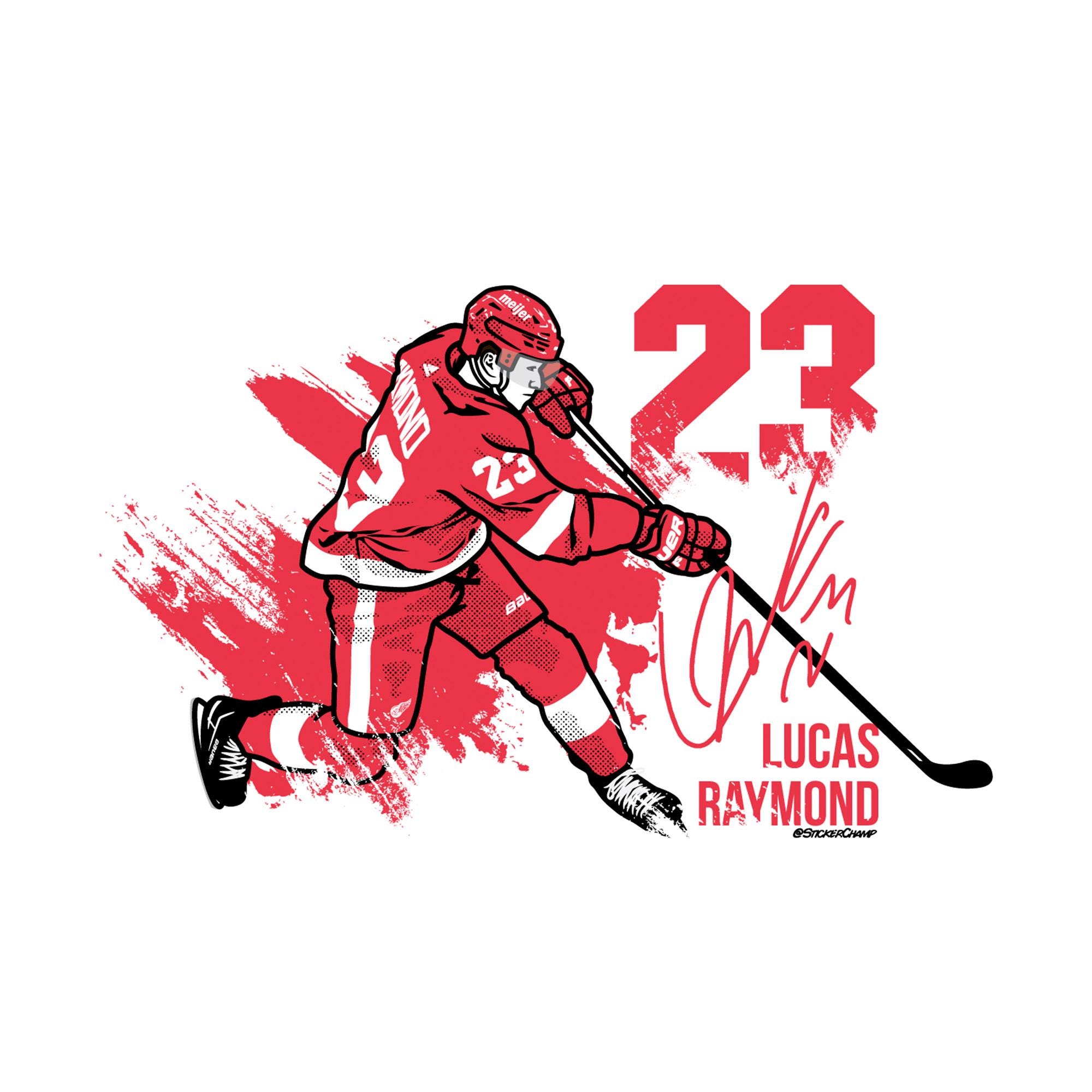 Red Wings Signature Sticker Pack - Etsy