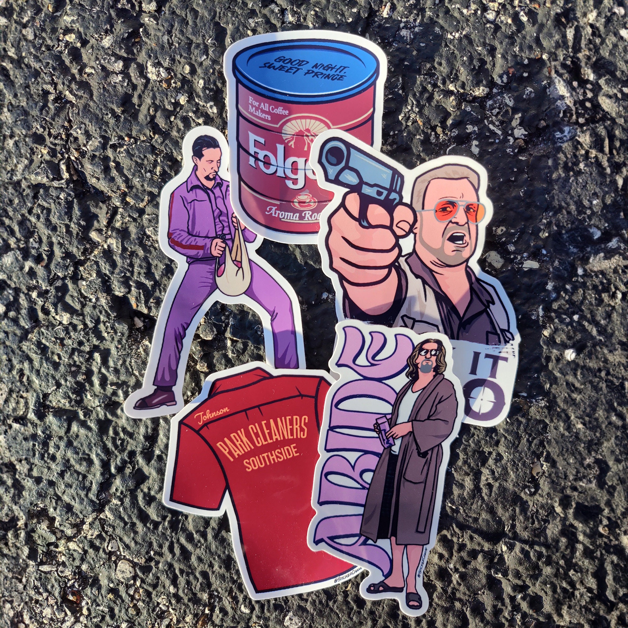 Big Lebowski Sticker Pack - Etsy