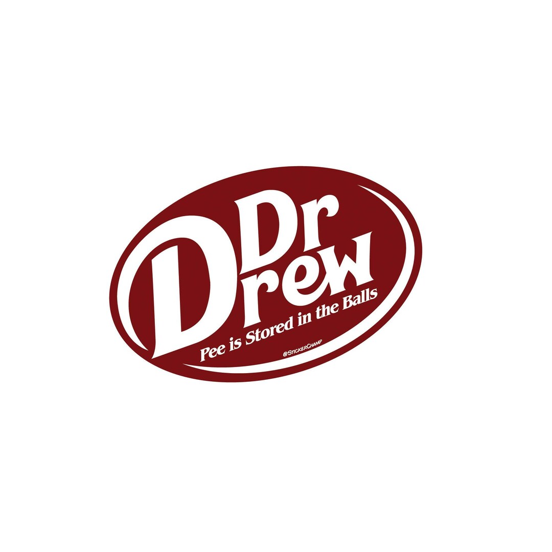 Dr Drew - Soft Drink Logo Series - YMH - Etsy