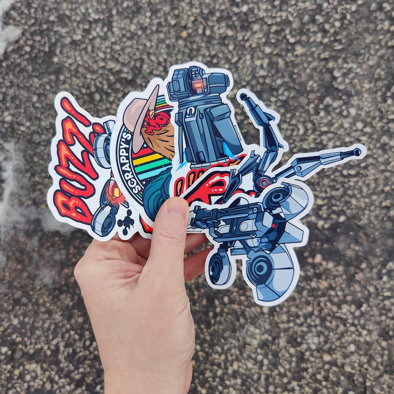 Arc Raiders Sticker Scrappy - Etsy