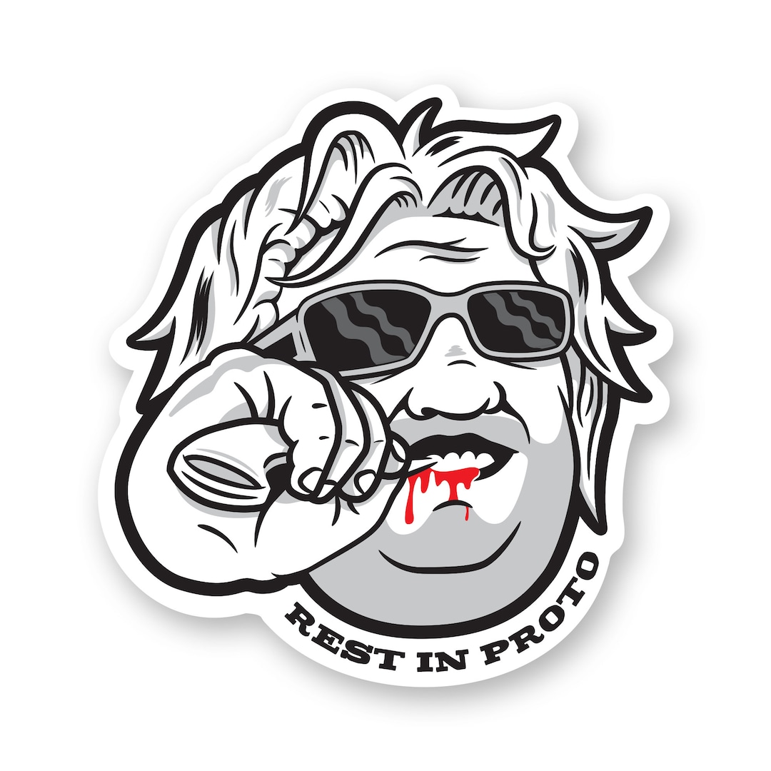 Fedsmoker Sticker Rest in Proto - Etsy