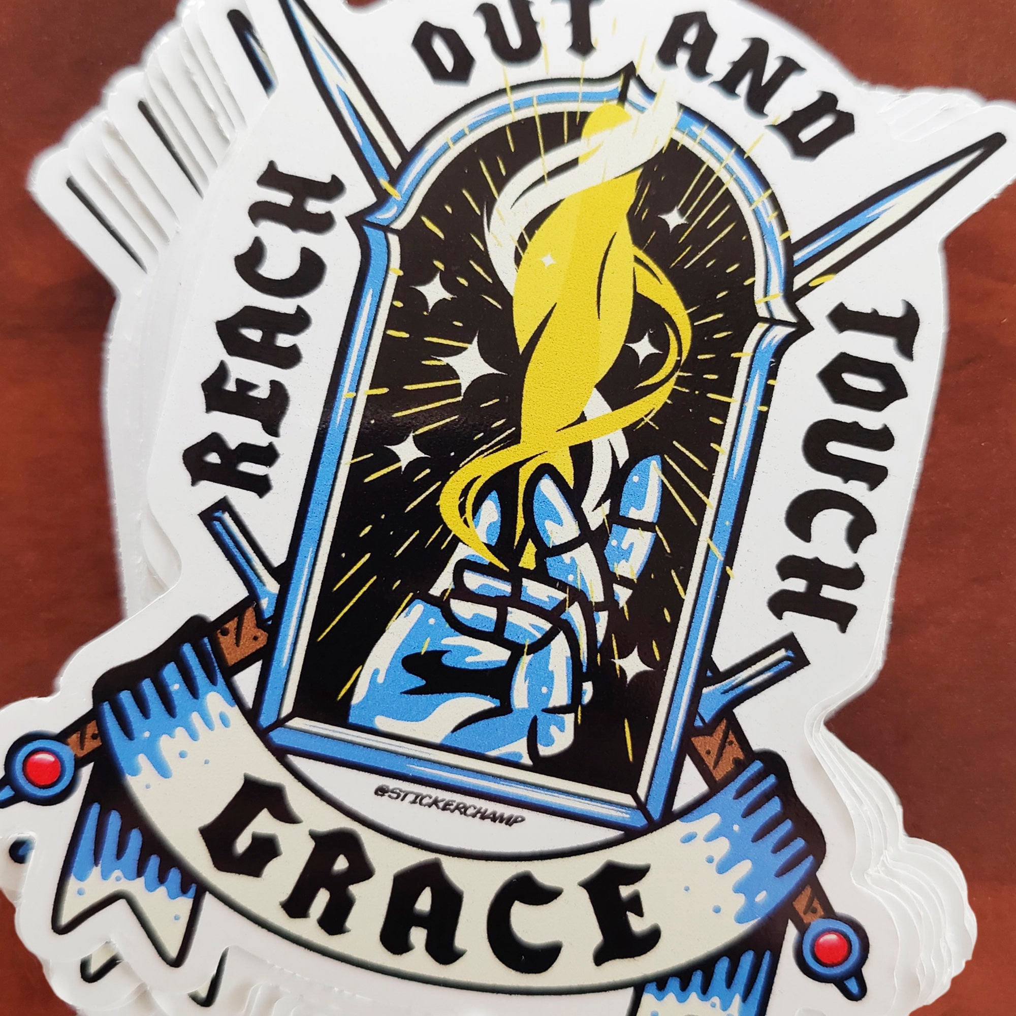 Elden Ring Reach Out and Touch Grace Sticker - Etsy