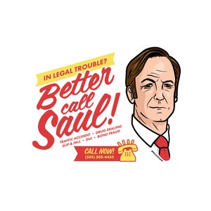 Better Call Saul Sticker Pack 1 - Etsy