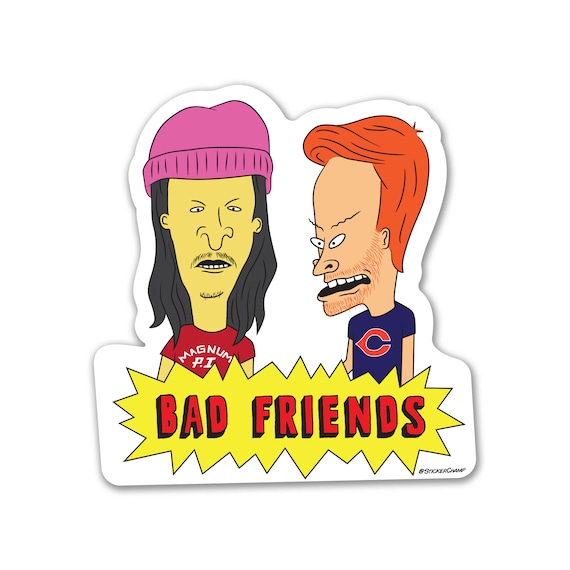 Bad Friends Beavis and Butthead | Etsy