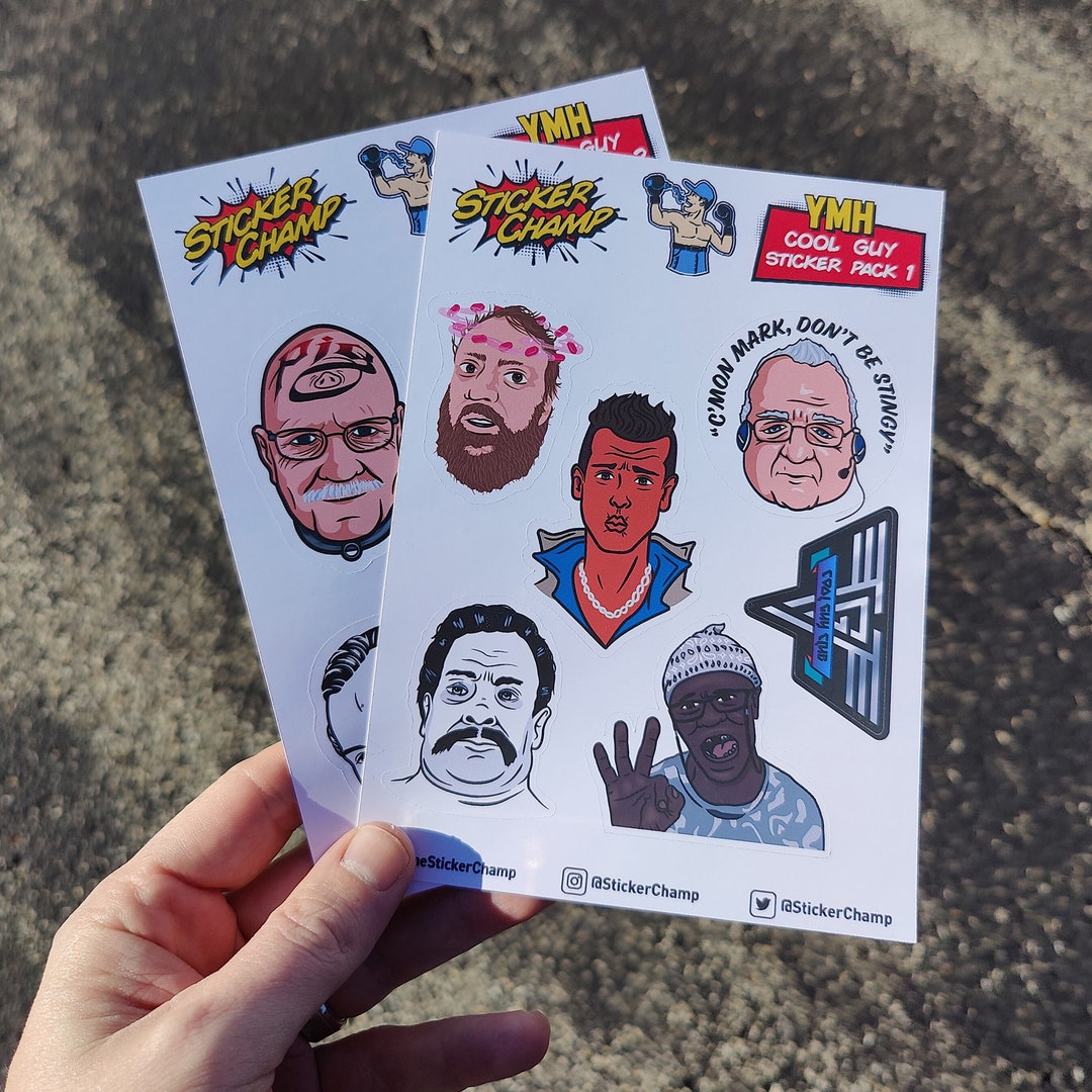 Cool Guy Club Sticker Sheets - Etsy