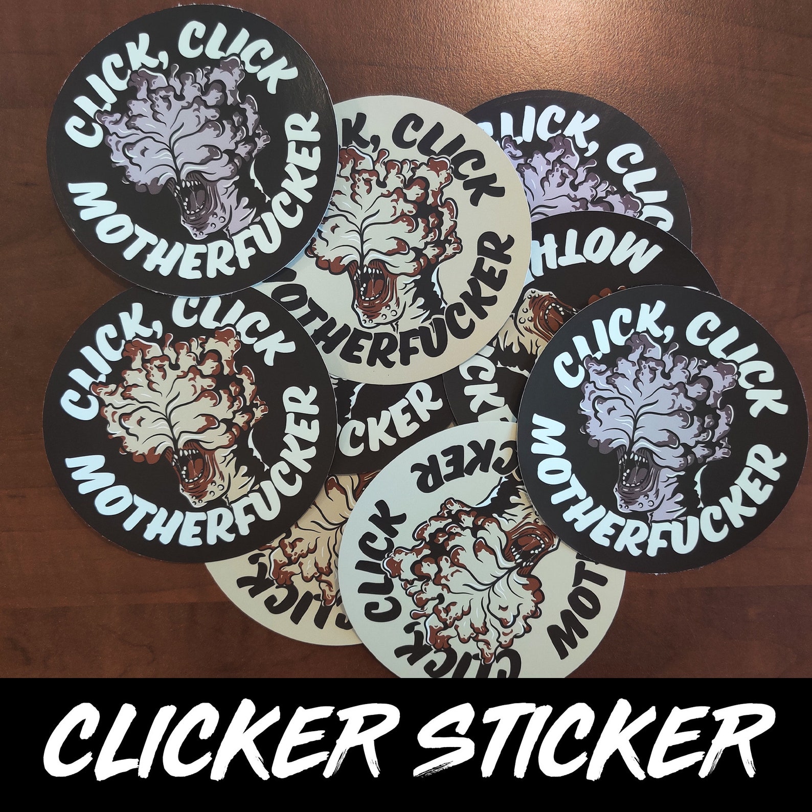 The Last of Us Clicker Sticker | Etsy