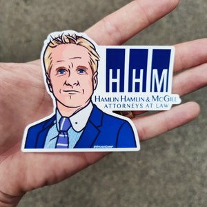 Better Call Saul - Howard Hamlin HHM Sticker - Etsy