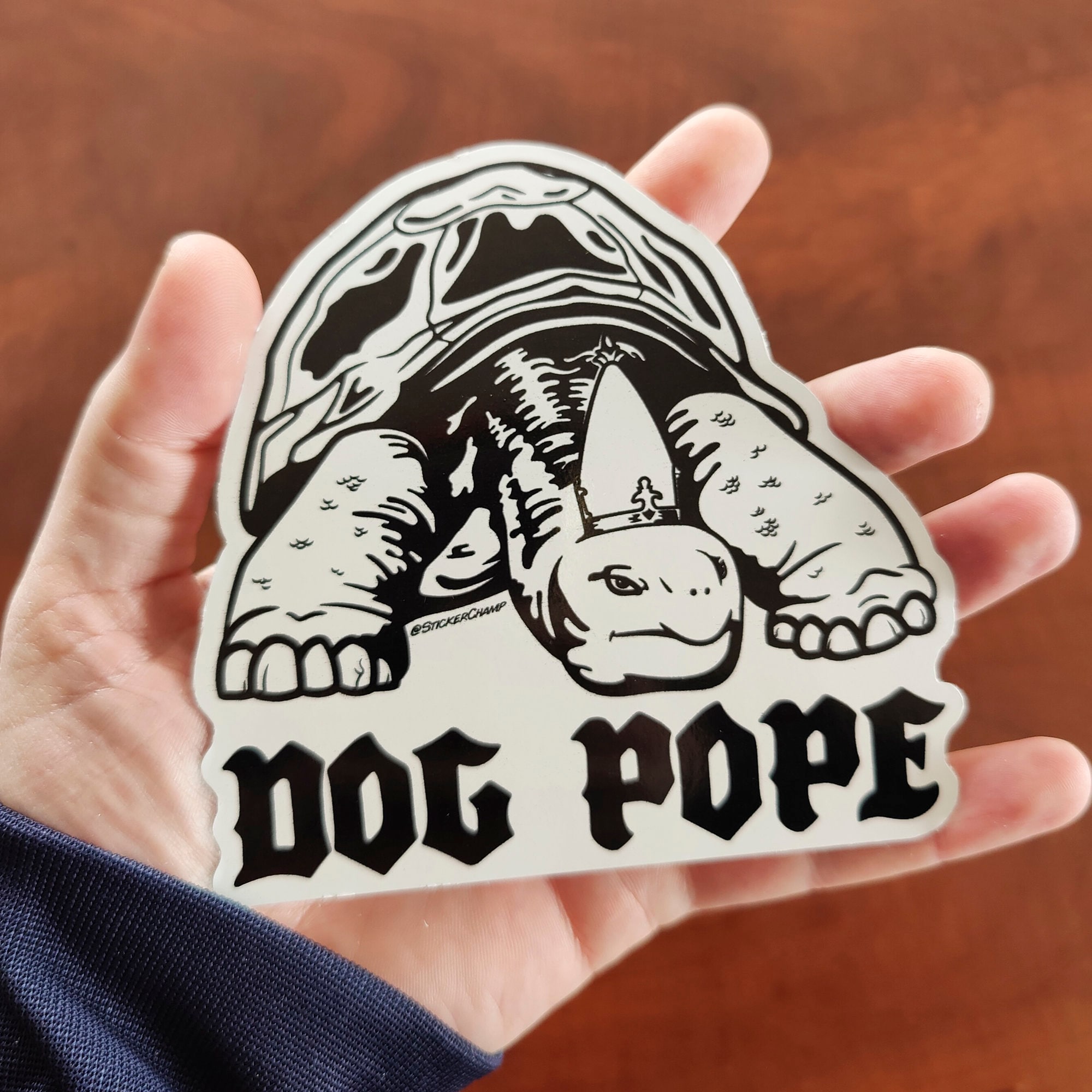 Elden Ring Dog Pope Sticker | Etsy