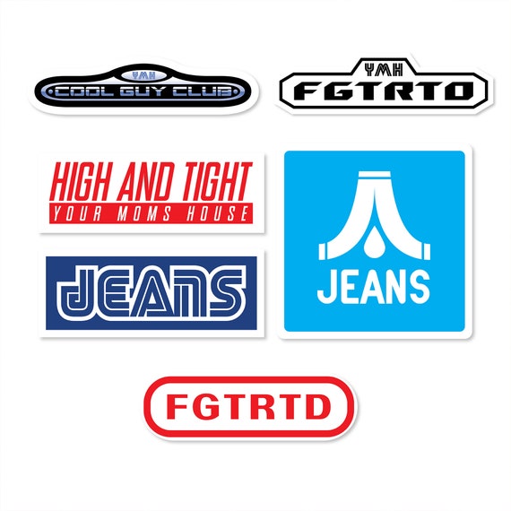 Retro Video Game YMH Sticker Pack | Etsy