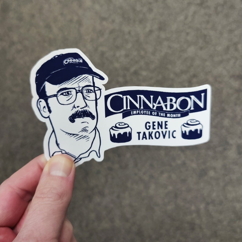Better Call Saul - Gene Takovic Employee of the Month Sticker - Etsy