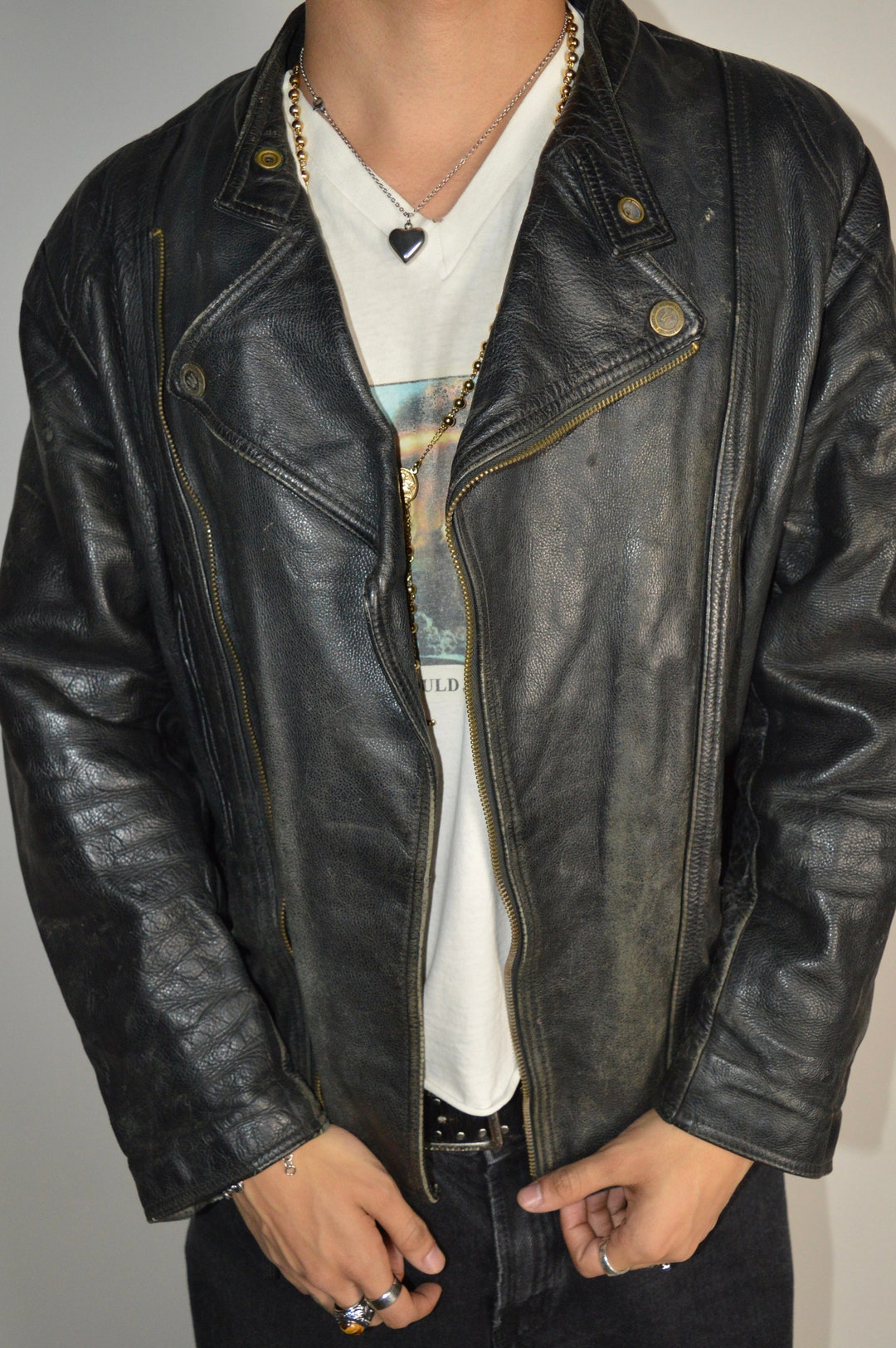 Vintage Wilsons Leather Jacket - Etsy