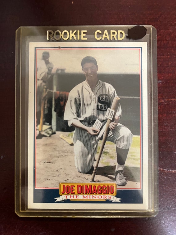 Joe Dimaggio Baseball Card - Etsy