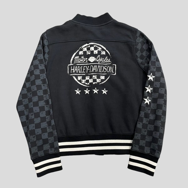 Harley Davidson Varsity Jacket - Etsy