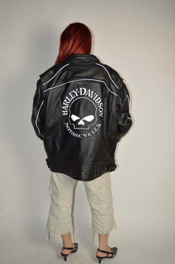 Harley Davidson Skull Leather Jacket