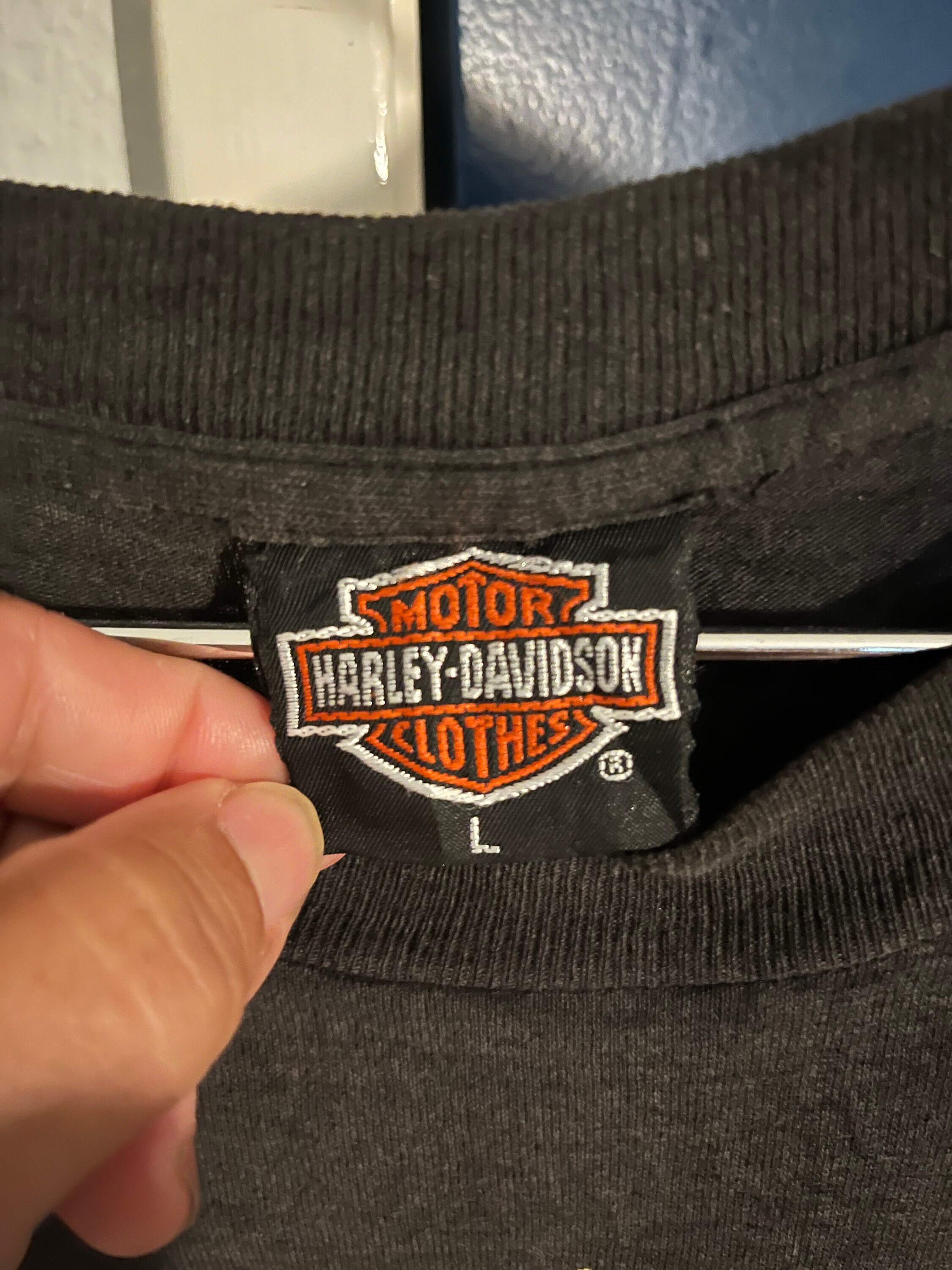 Harley Davidson 3d-emblem Tee - Etsy